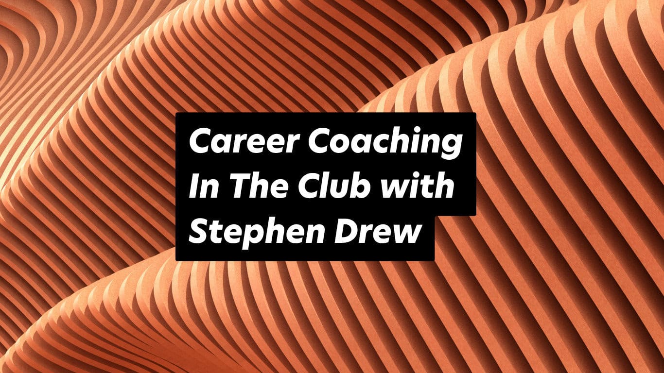 Career Coaching In The Club | Stephen Drew