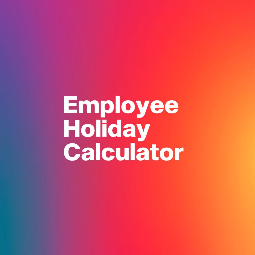 Holiday And Redundancy Entitlement Calculator – AVKIU